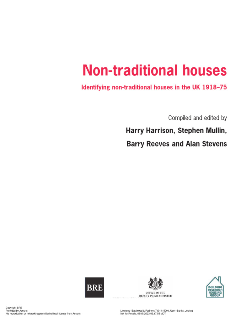 Non Traditional Houses | PDF