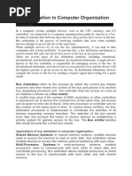 Overview of Bus Arbitration Methods | PDF | Input/Output | Process ...