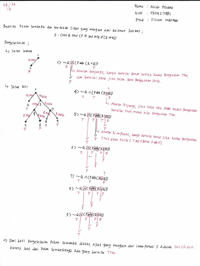 Diskusi 3 Logika Informatika0001 | PDF