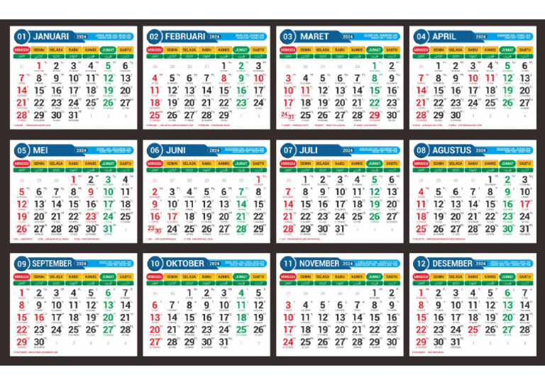 Free Kalender 2024 | PDF