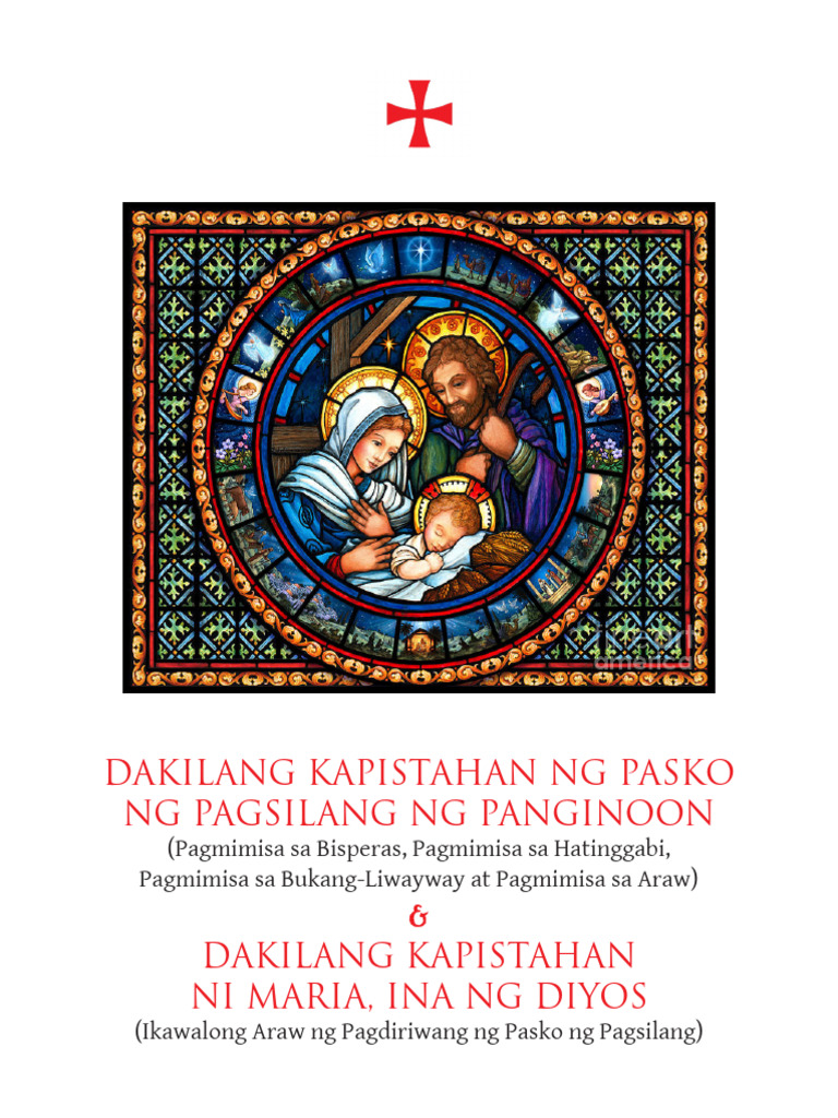 Pasko NG Pagsilang NG Panginoon at Maria, Ina NG Diyos | PDF