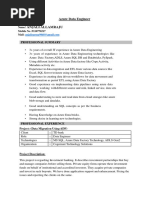 Capgemini Resume Template | PDF | Software | Computing