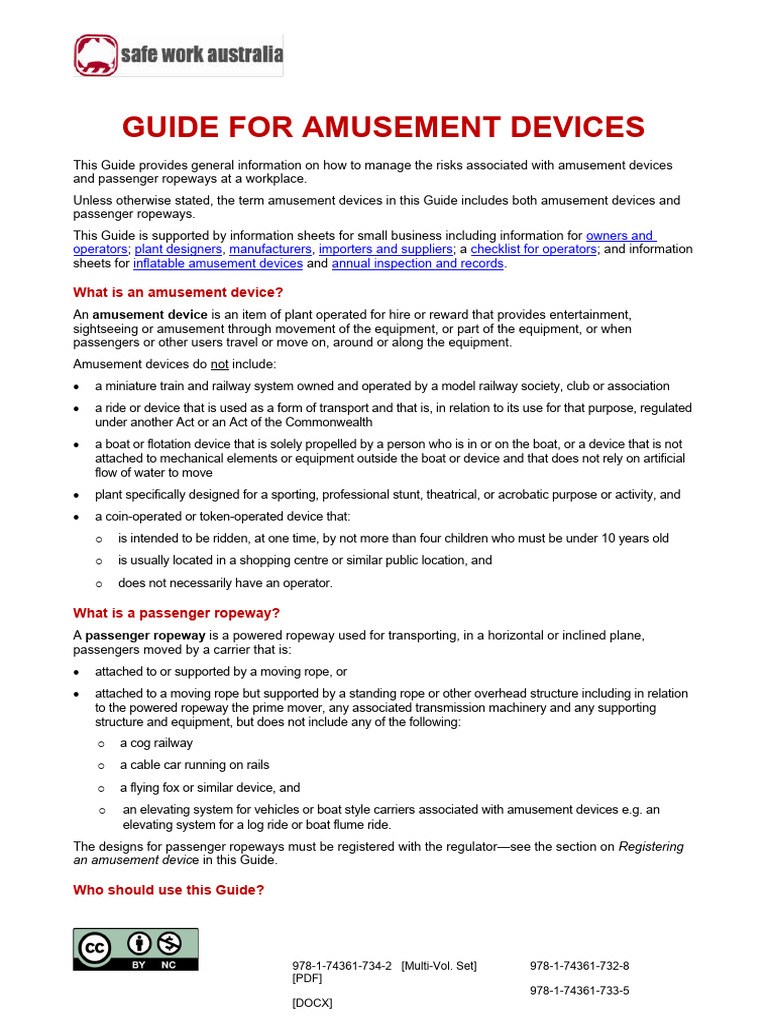 Amusement-Devices-General-Guide - Updated September 2022 1 | PDF ...