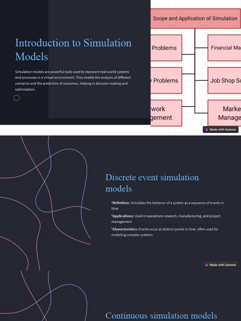 Introduction To Simulation Models | PDF | Simulation | System