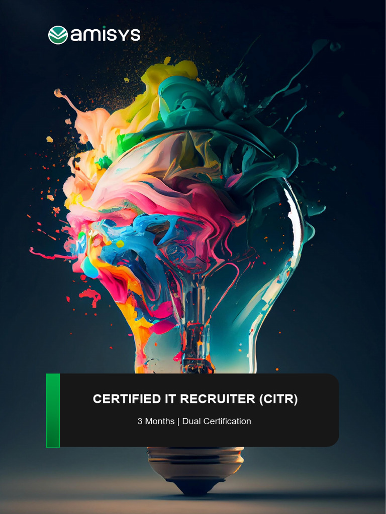 Amisys Certified IT Recruiter | PDF | Recruitment | Artificial Intelligence