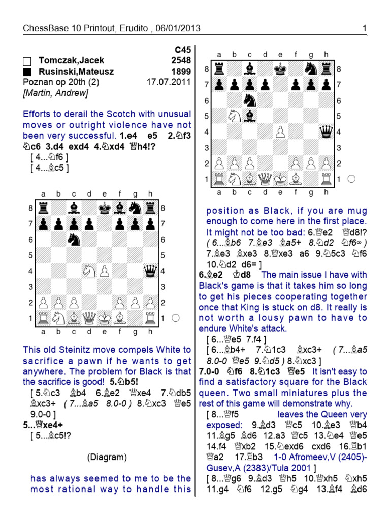 Andrew Martin First Steps in Chess Strat | Download Free PDF ...