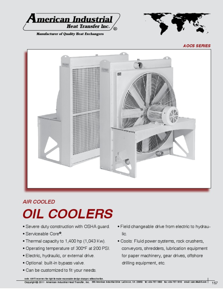 Aocs | PDF | Heat Exchanger | Horsepower
