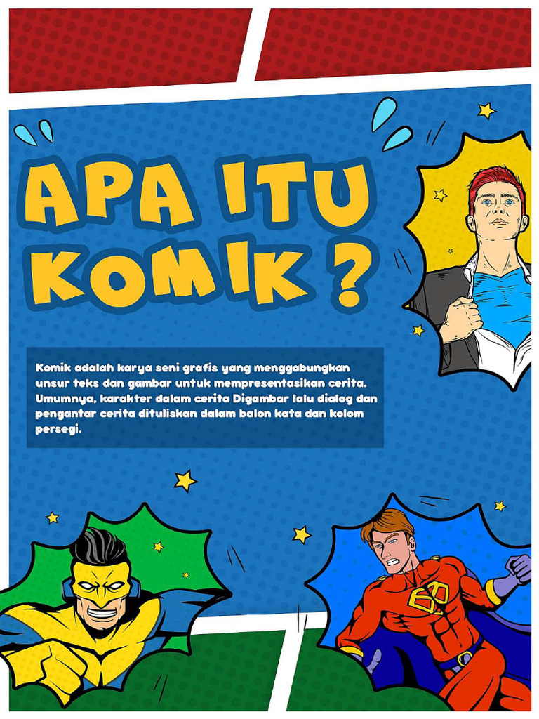1 Infografis - Apa Itu Komik | PDF