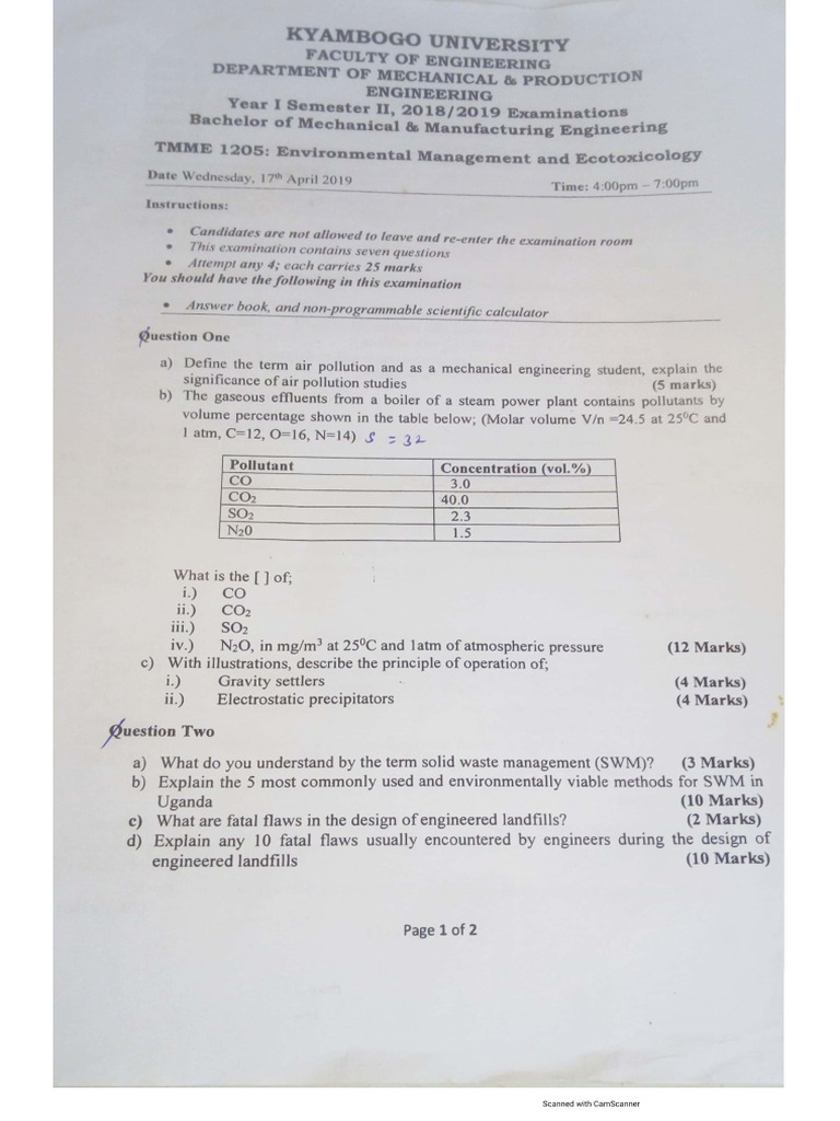 Semester 2 Past Papers | PDF