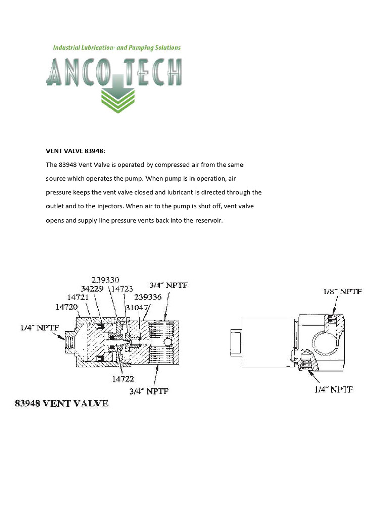 Vent Valve | PDF