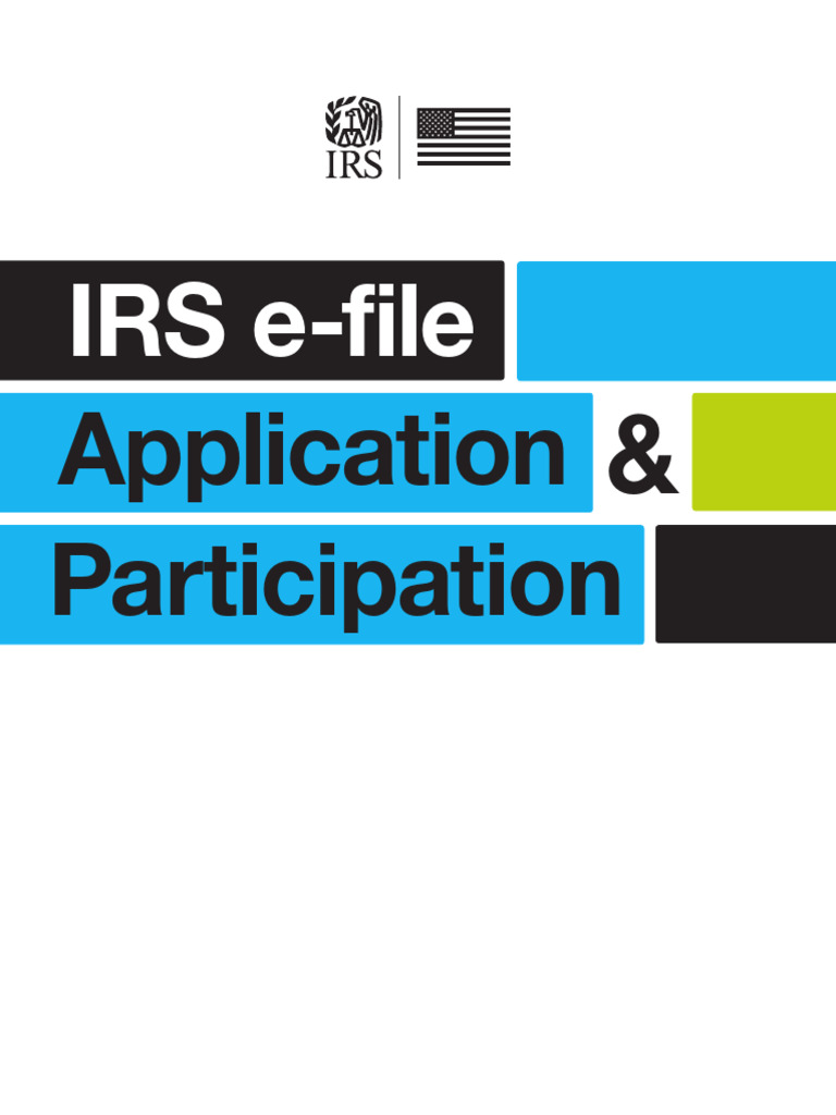 IRS E-File: Application Participation | PDF | Internal Revenue Service ...