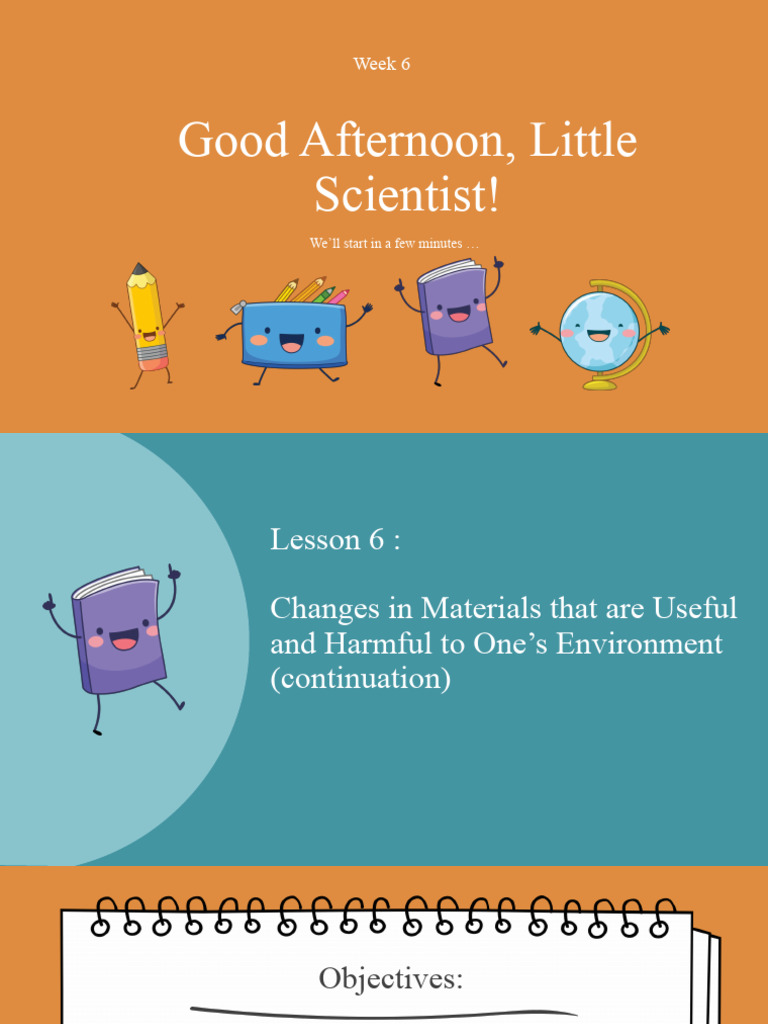 WEEK 6 - LESSON 5 (Continuation) | PDF | Natural Environment | Waste