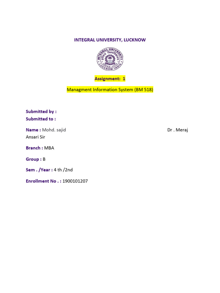 MIS Objectives and Roles in Strategy | PDF | Strategic Management ...