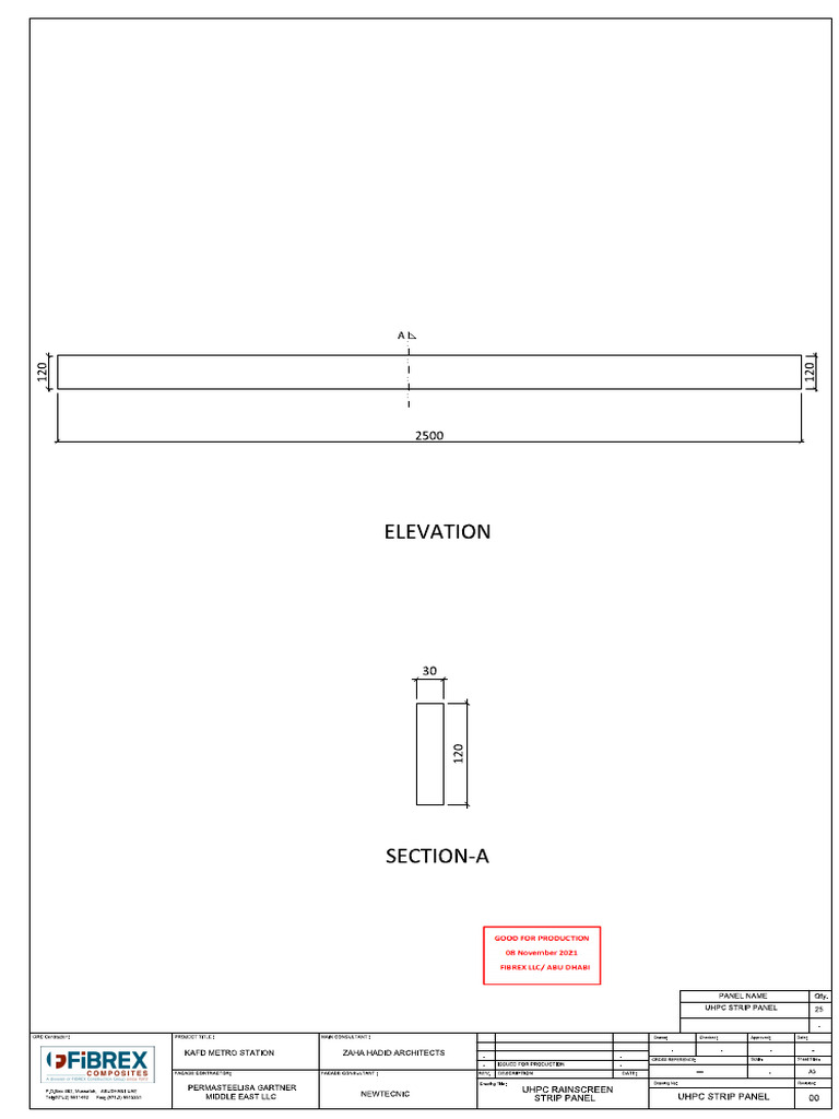 Uhpc Strip Panel | PDF