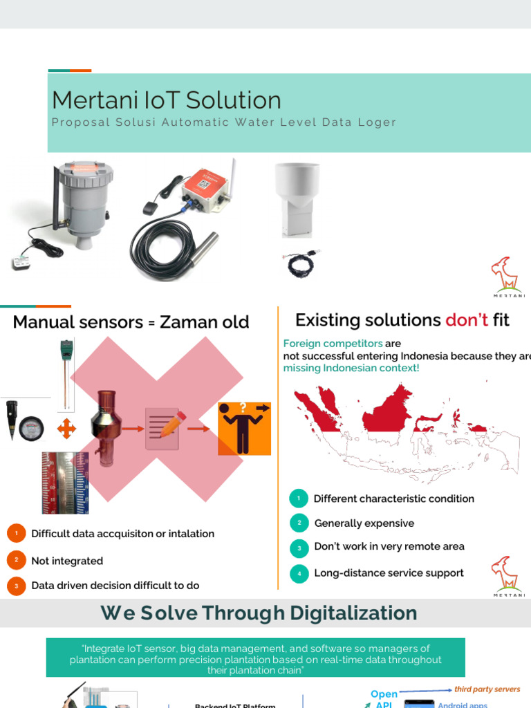 IoT Water Level Data Logger Proposal | PDF | Internet Of Things ...