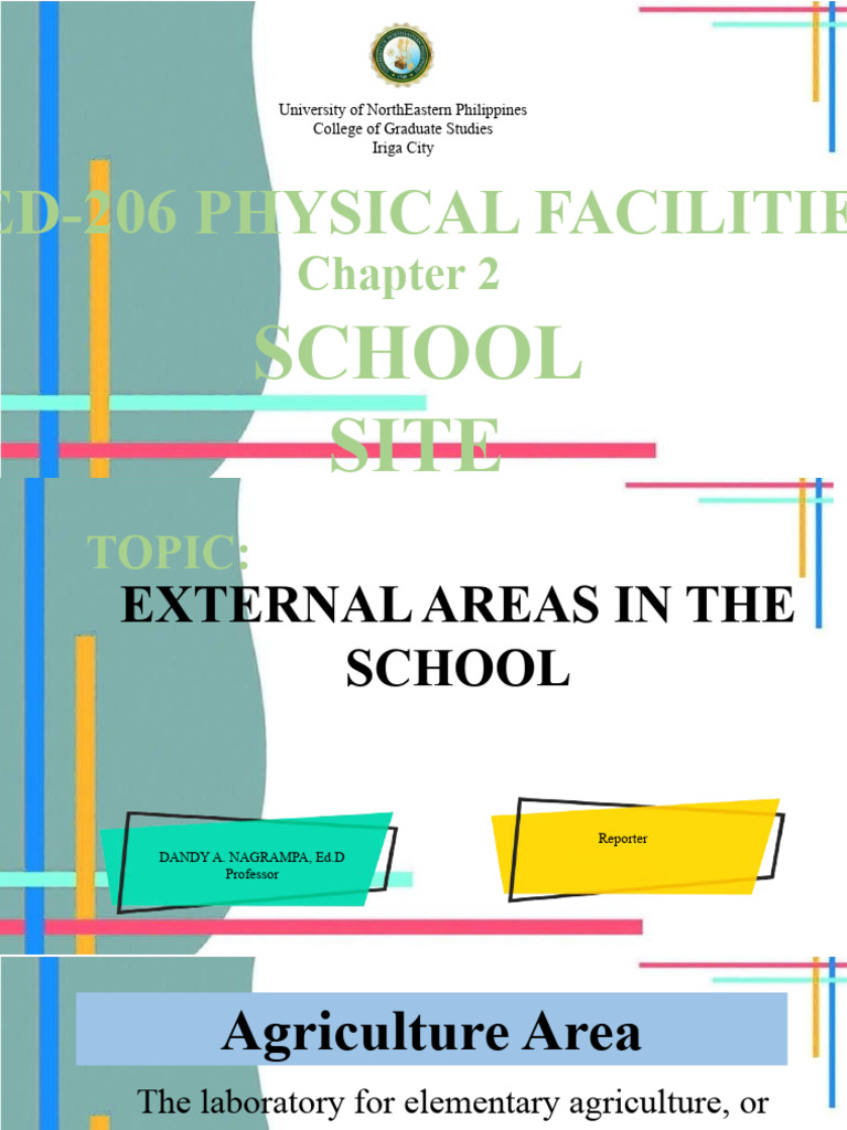 Chapter 2 - H J K External Areas in The School | PDF