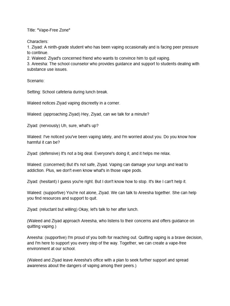 9E RED Role Play | PDF