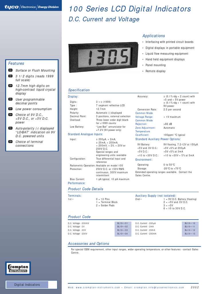 Digital 100 | PDF | Liquid Crystal Display | Electromagnetism