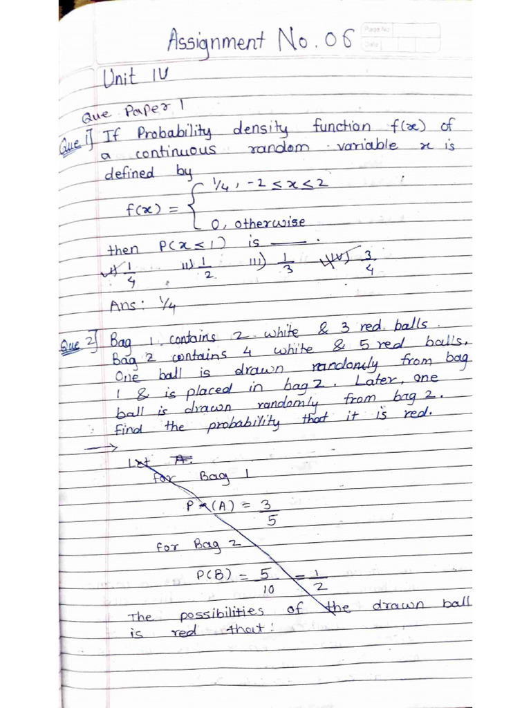 Assignment No. 6 | PDF