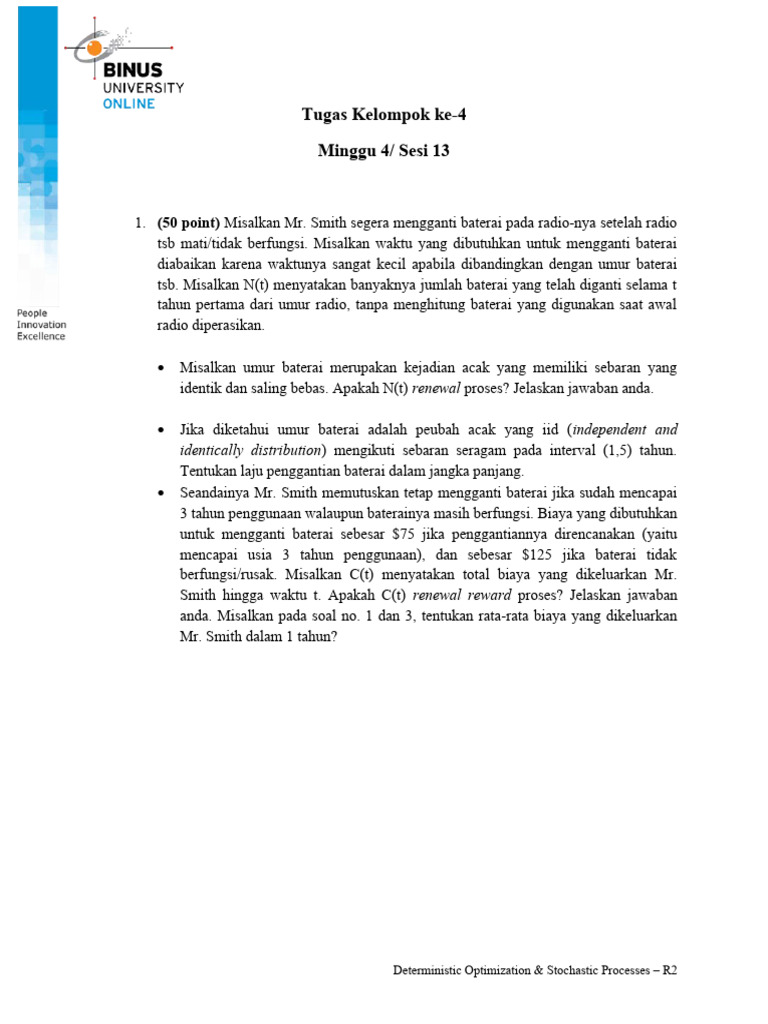 TK4 W9 S13 Update | PDF