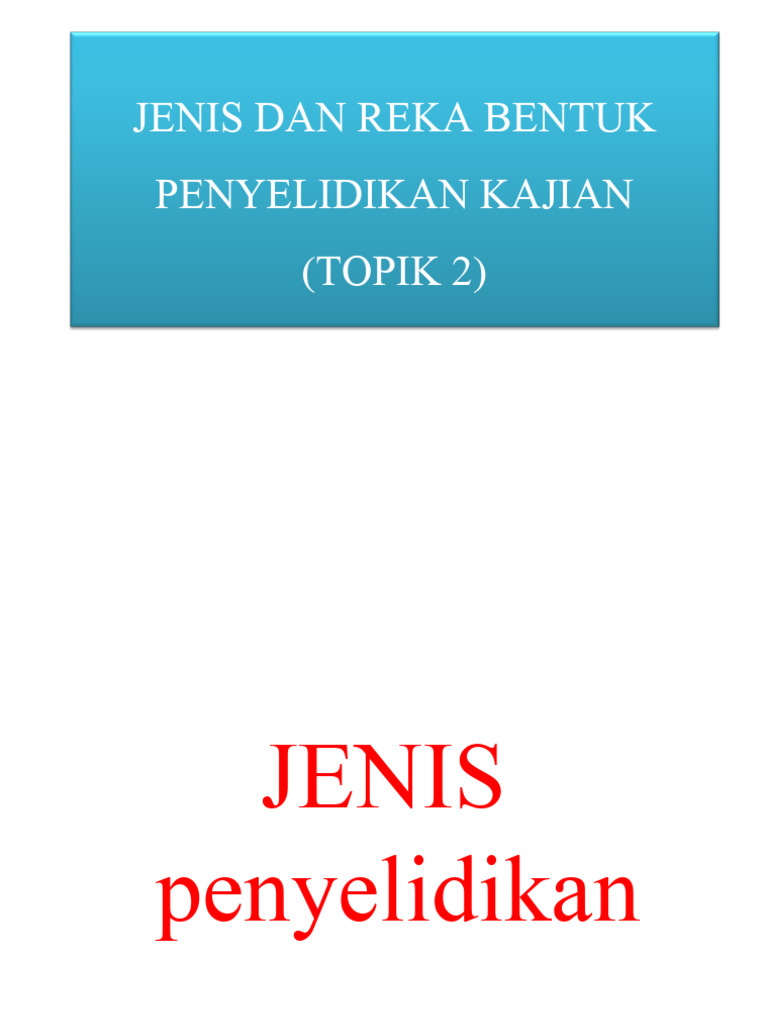 Topik 2 | PDF