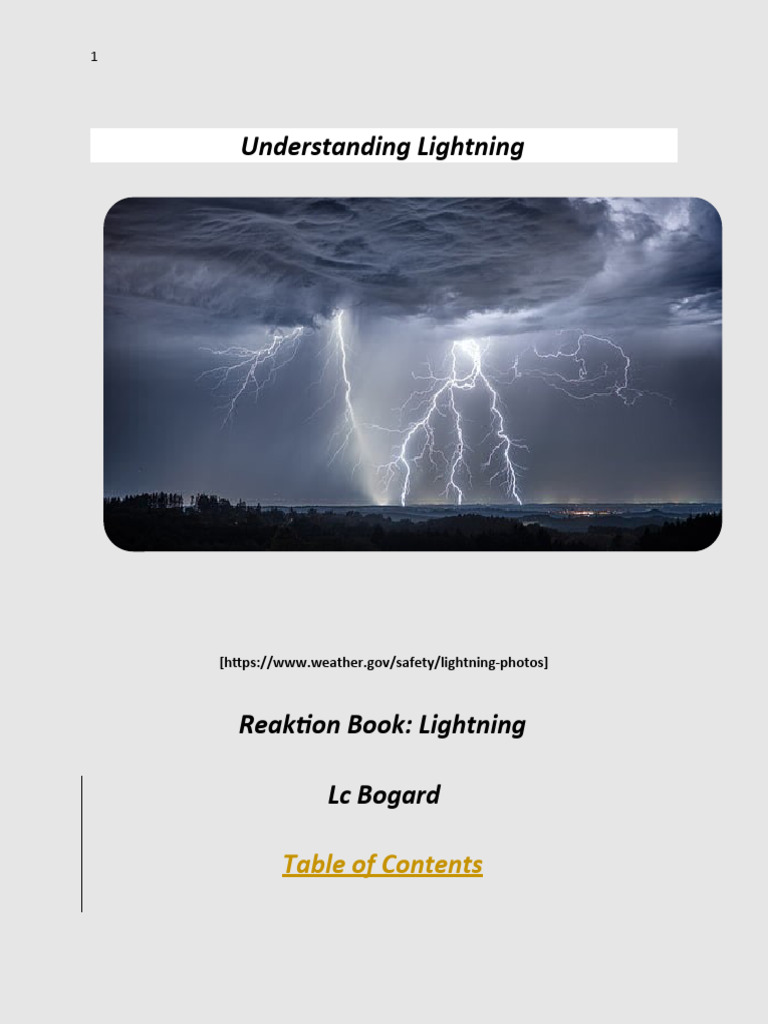 white paper tracked changes version | PDF | Lightning | Thunderstorm