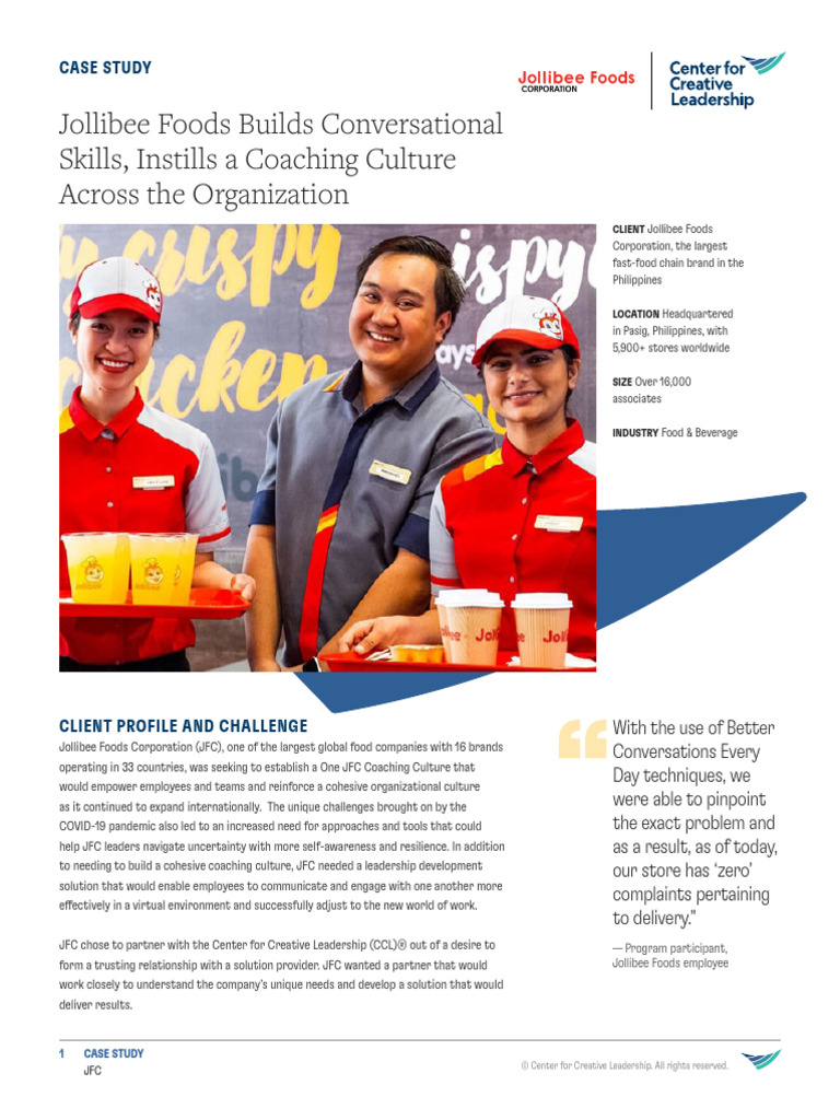 case-study-jollibee-foods-center-for-creative-leadership | PDF ...