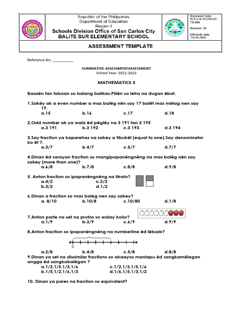 Mathematics 3: Reference No. | PDF