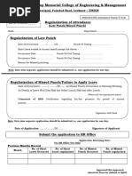Compensatory Off (C-Off) Form | PDF