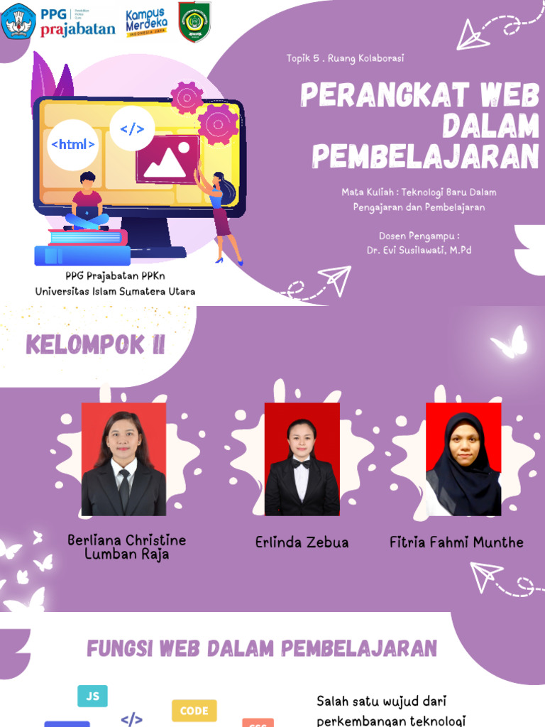 Topik 5 Ruang Kolaborasi TBDPDP Kel. II | PDF