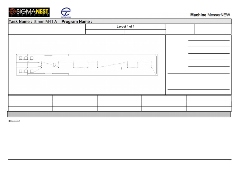 Layout Detail: Number of Sheets With Same Layout Stack Quantity Amps | PDF