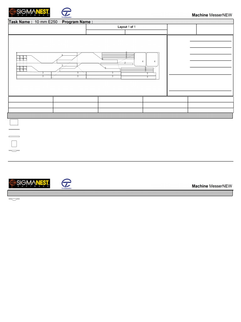 Layout Detail: Number of Sheets With Same Layout Stack Quantity Amps | PDF