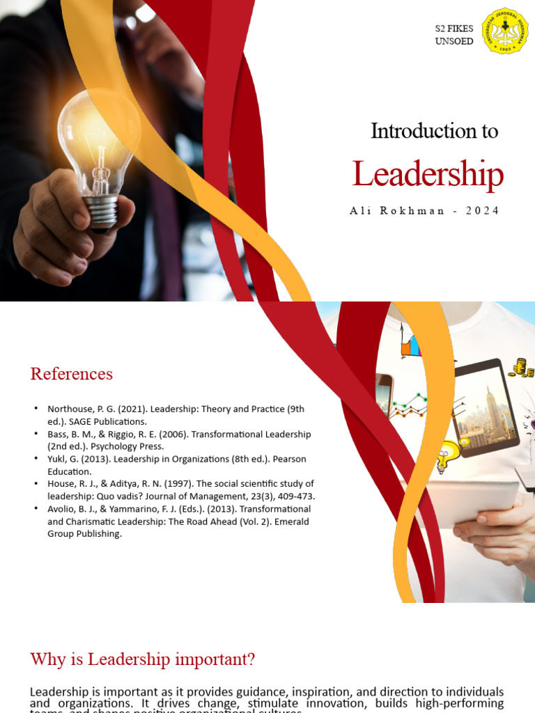 Materi - Introduction To Leadership FIKES 2024 | Download Free PDF | Leadership ...