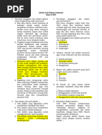 Soal LHO Kls 8 | PDF