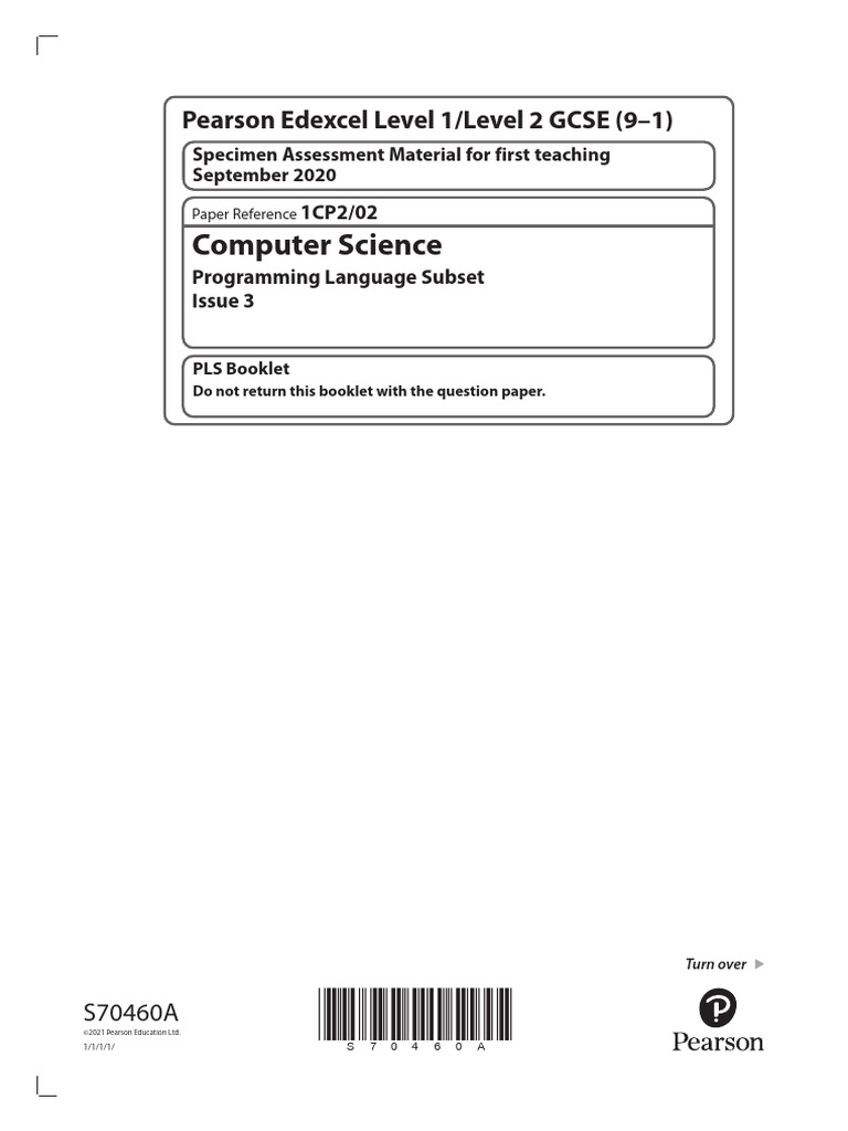 PLS Prep Paper 2 | Download Free PDF | Data Type | Boolean Data Type