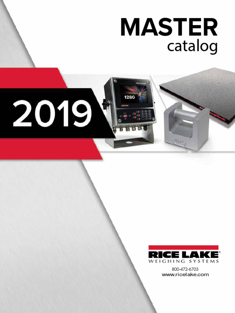 Rlws 2019 Master Catalog | PDF | Radio Frequency Identification | Pound (Mass)