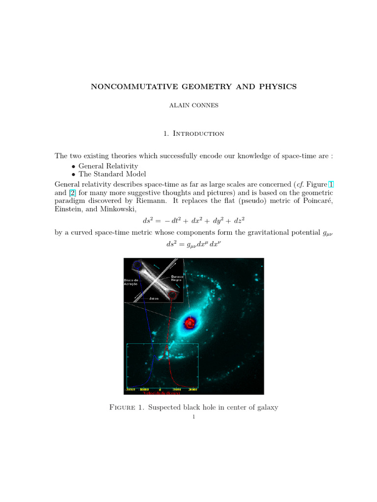 Connes NCGP | Download Free PDF | Group (Mathematics) | Quantum Field Theory