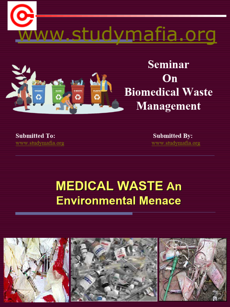 BioMedical Waste Management | PDF | Waste | Incineration