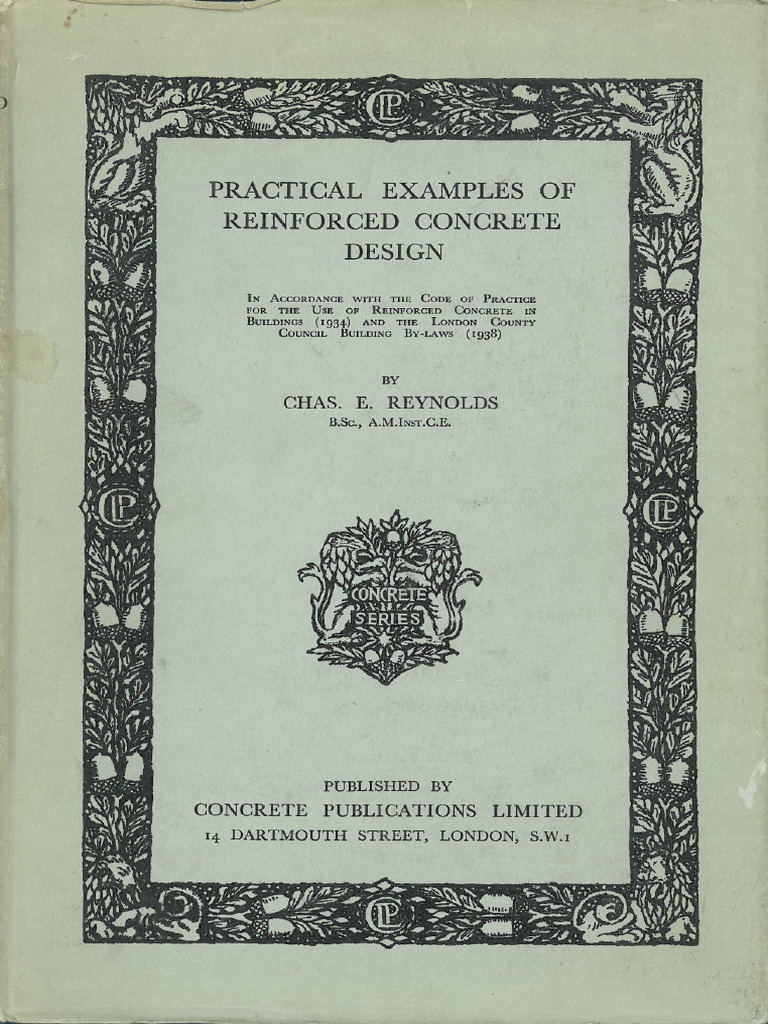 Practical Examples of Reinforced Concrete Design | PDF