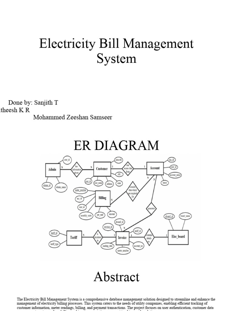 Electricty Bill Management System-2 | PDF | Analytics | Databases