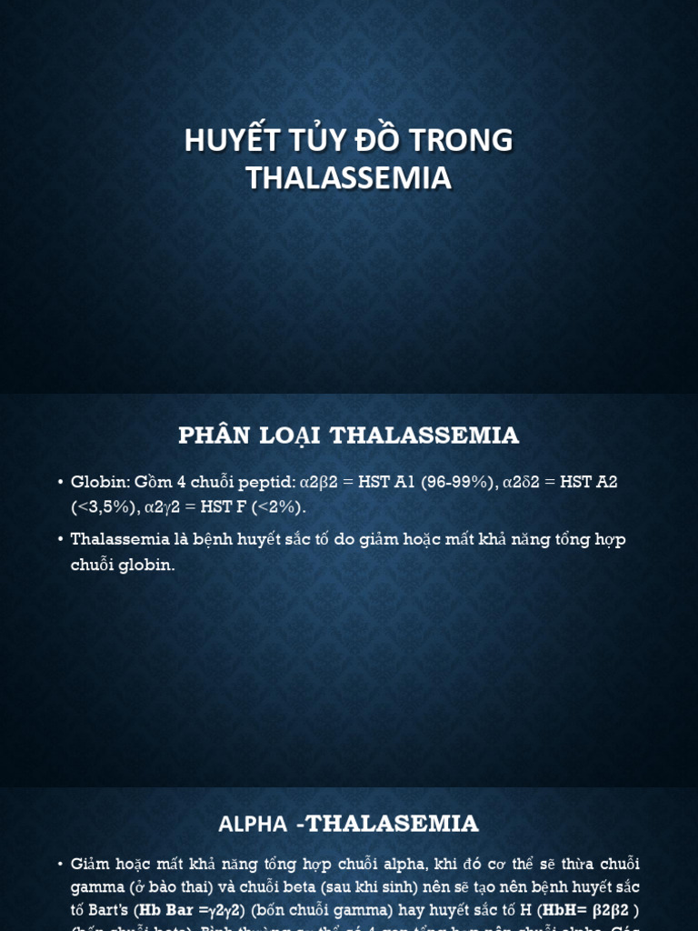2 Thalassemia | PDF