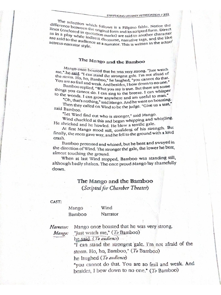 Chamber Theater | PDF