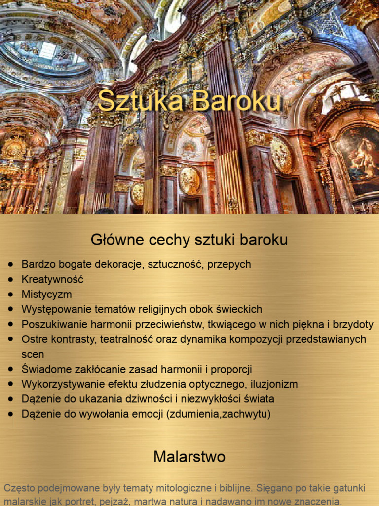 Sztuka Baroku | PDF