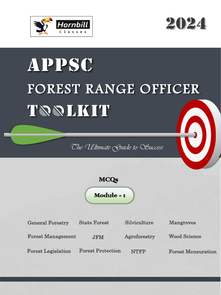 APPSC MCQ Module 1 Sample | PDF | Forestry | Forests