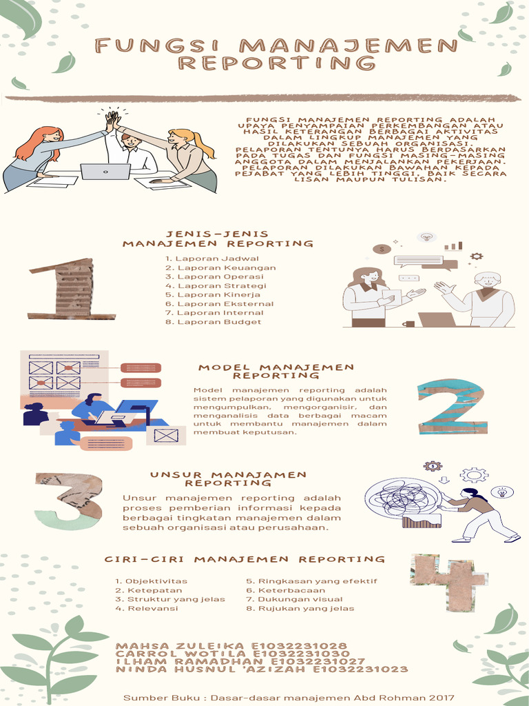 Fungsi dan Jenis Manajemen Reporting | PDF