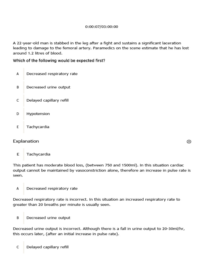 2 - MRCP - Part One - Past-Papers - May 2015 | PDF | Myocardial ...