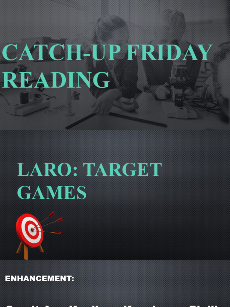 Catch-Up Friday Reading | PDF