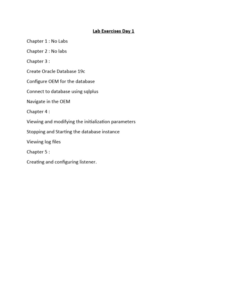 Lab Exercises Day 1 Pdf
