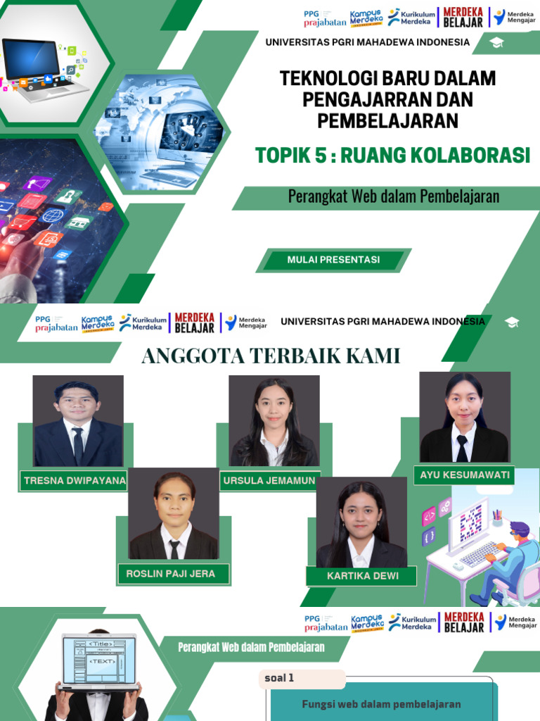 SEL.03.2-T5-4 Ruang Kolaborasi - Perangkat Web Dalam Pembelajaran | PDF ...