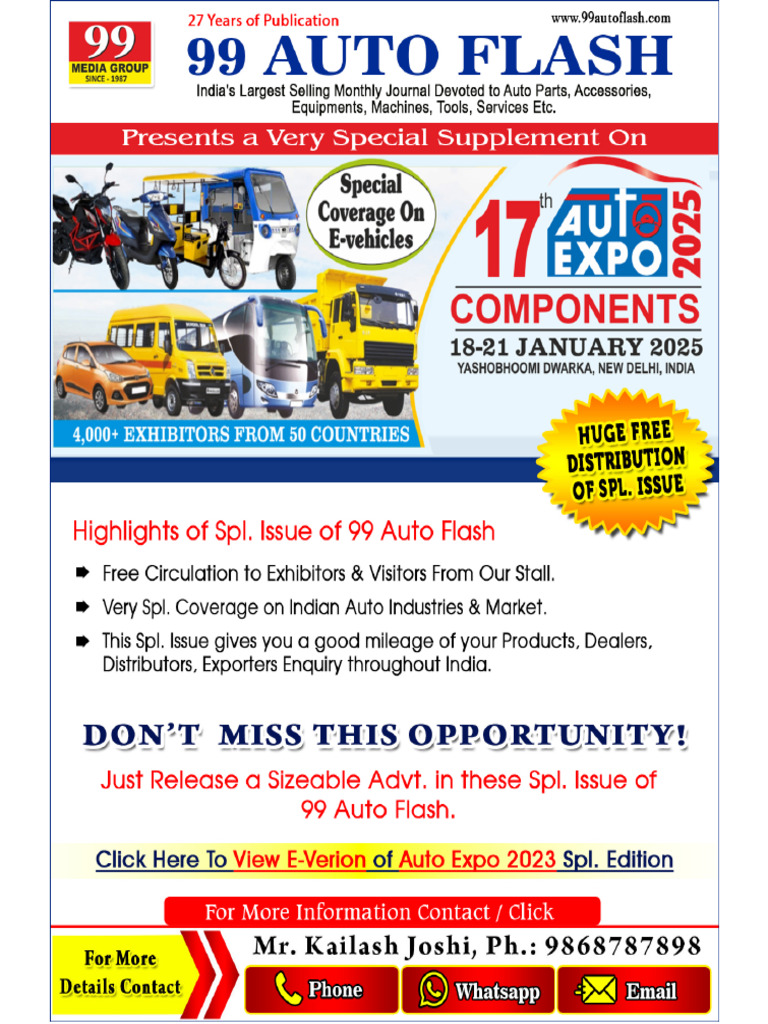 Autoexpo 2025 Kailash Joshi | PDF Autoexpo 2025 Kailash Joshi | PDF